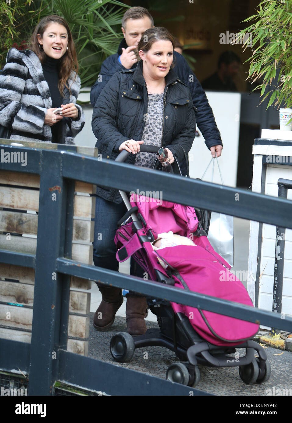 Sam Bailey and family outside ITV Studios Featuring: Sam Bailey Where ...