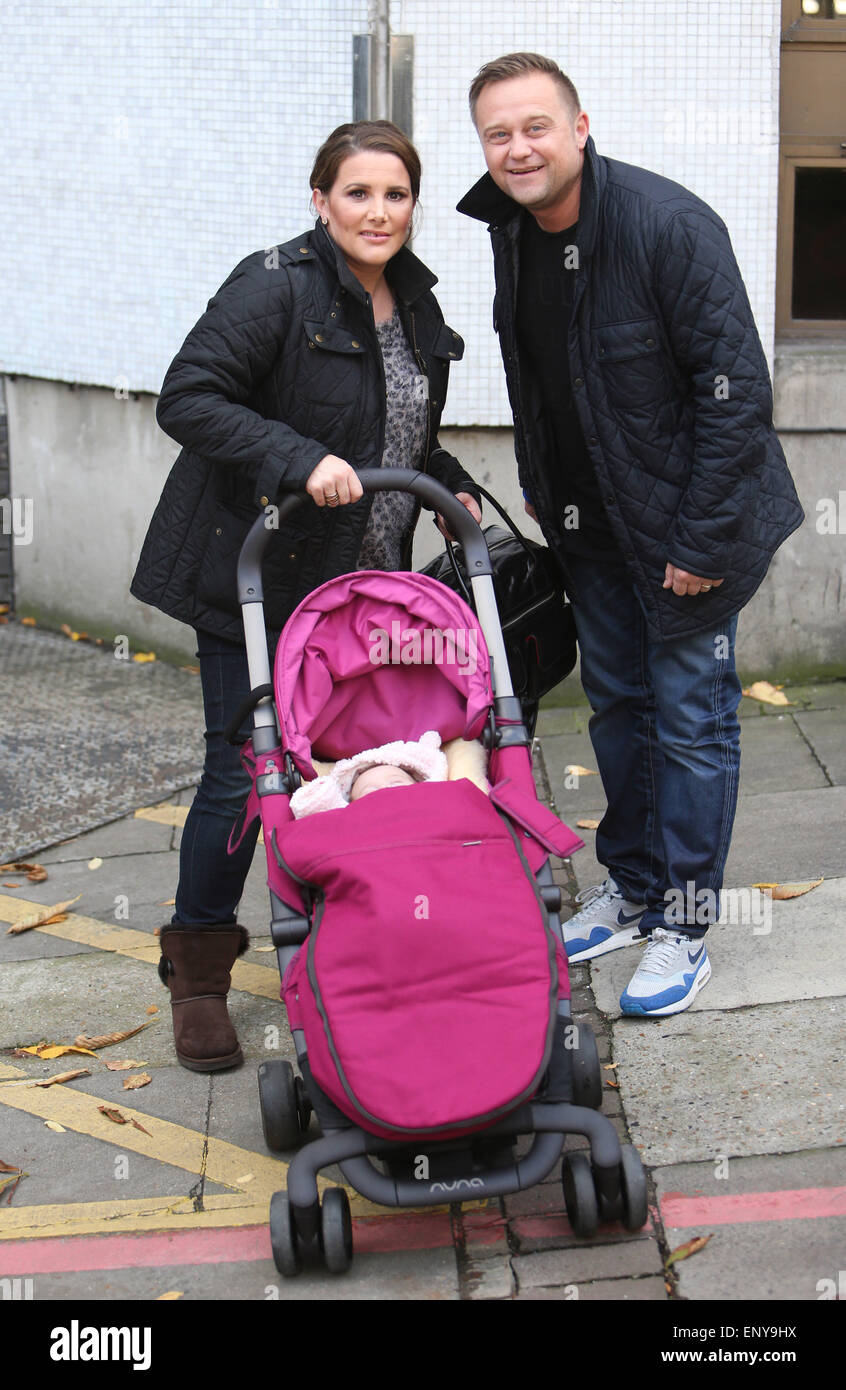Sam Bailey and family outside ITV Studios Featuring: Sam Bailey Where ...