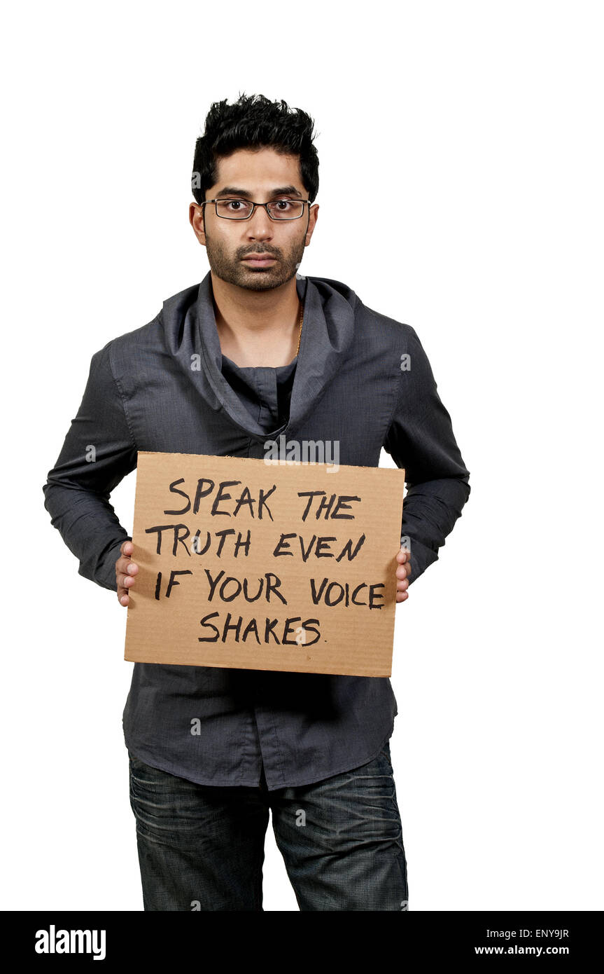 Tell The Truth Even If Your Voice Shakes