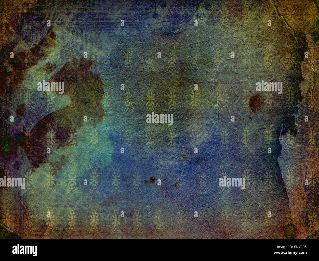 Grunge ancient used paper in scrapbooking style Stock Photo - Alamy