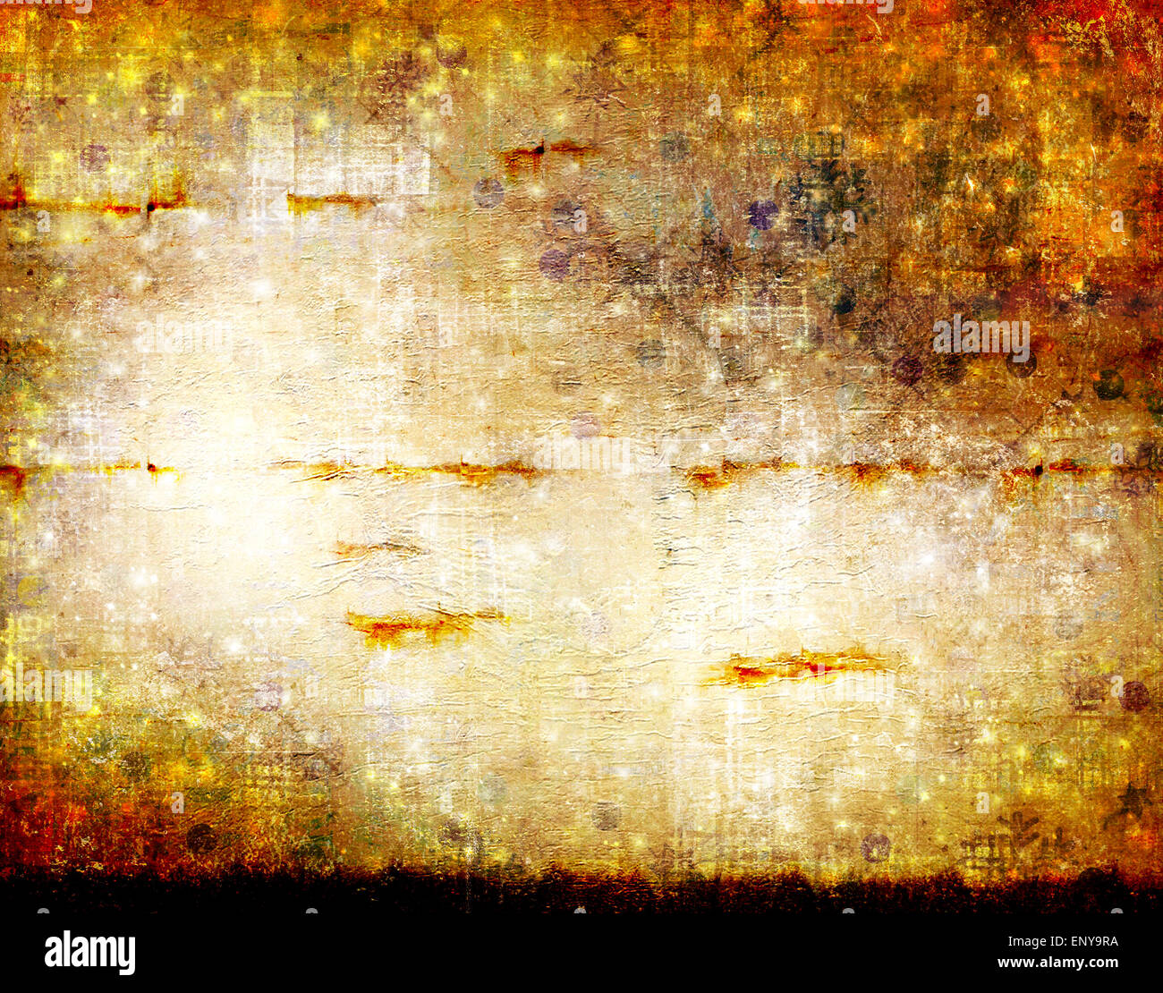 Scratch abstract background with stars beautiful ornament Stock Photo ...