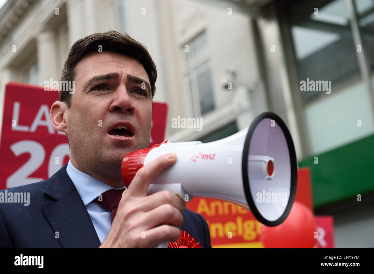 Andy Burnham Labour MP Shadow Health Minister in Swindon on the ...