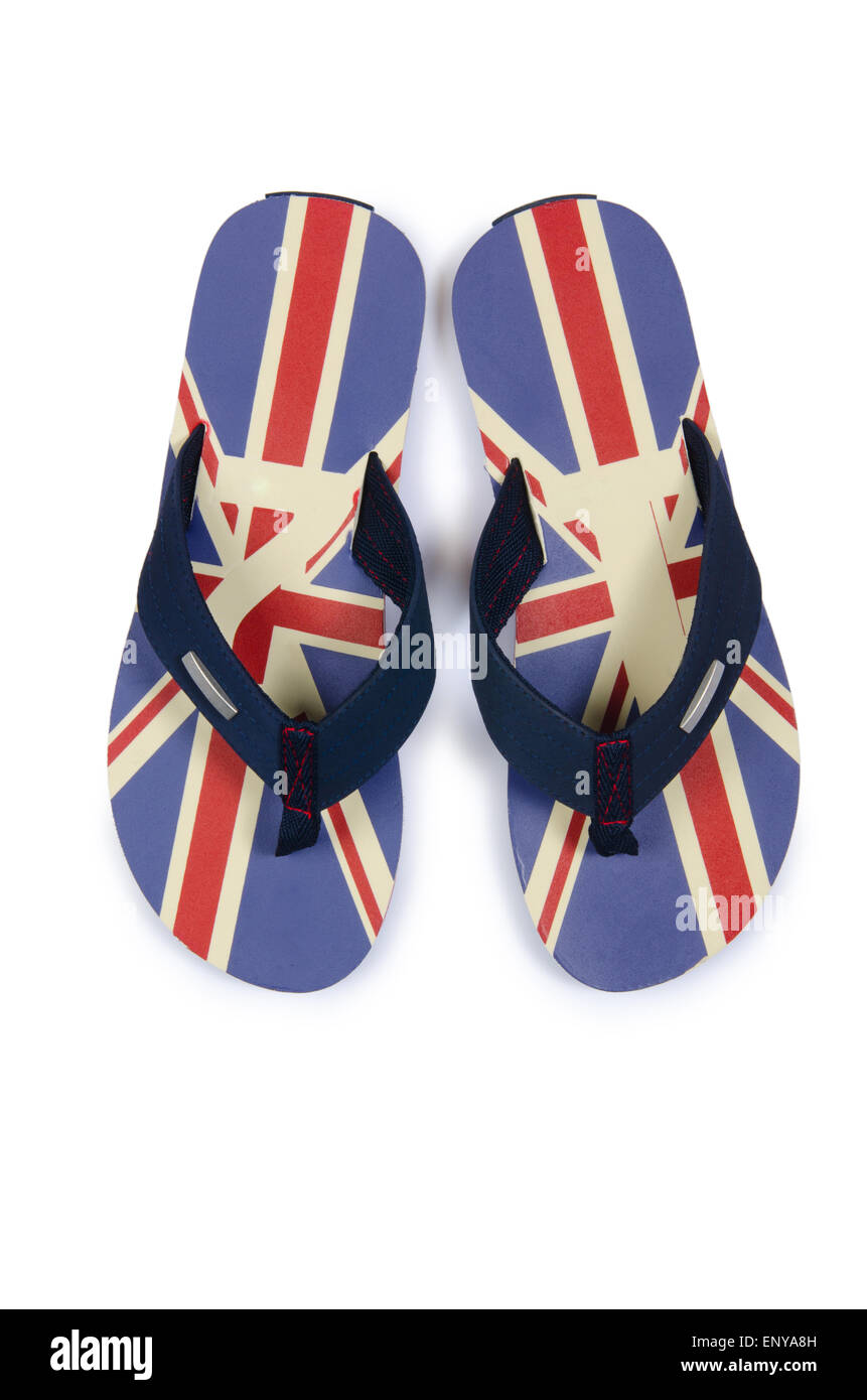 Union jack flip flops hi-res stock photography and images - Alamy