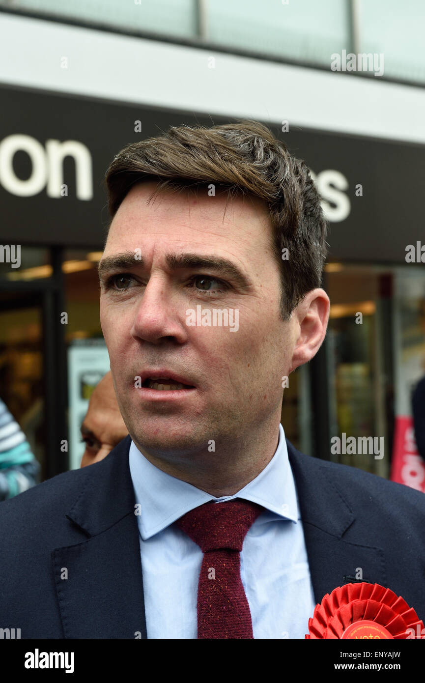 Andy Burnham Labour MP Shadow Health Minister in Swindon on the ...