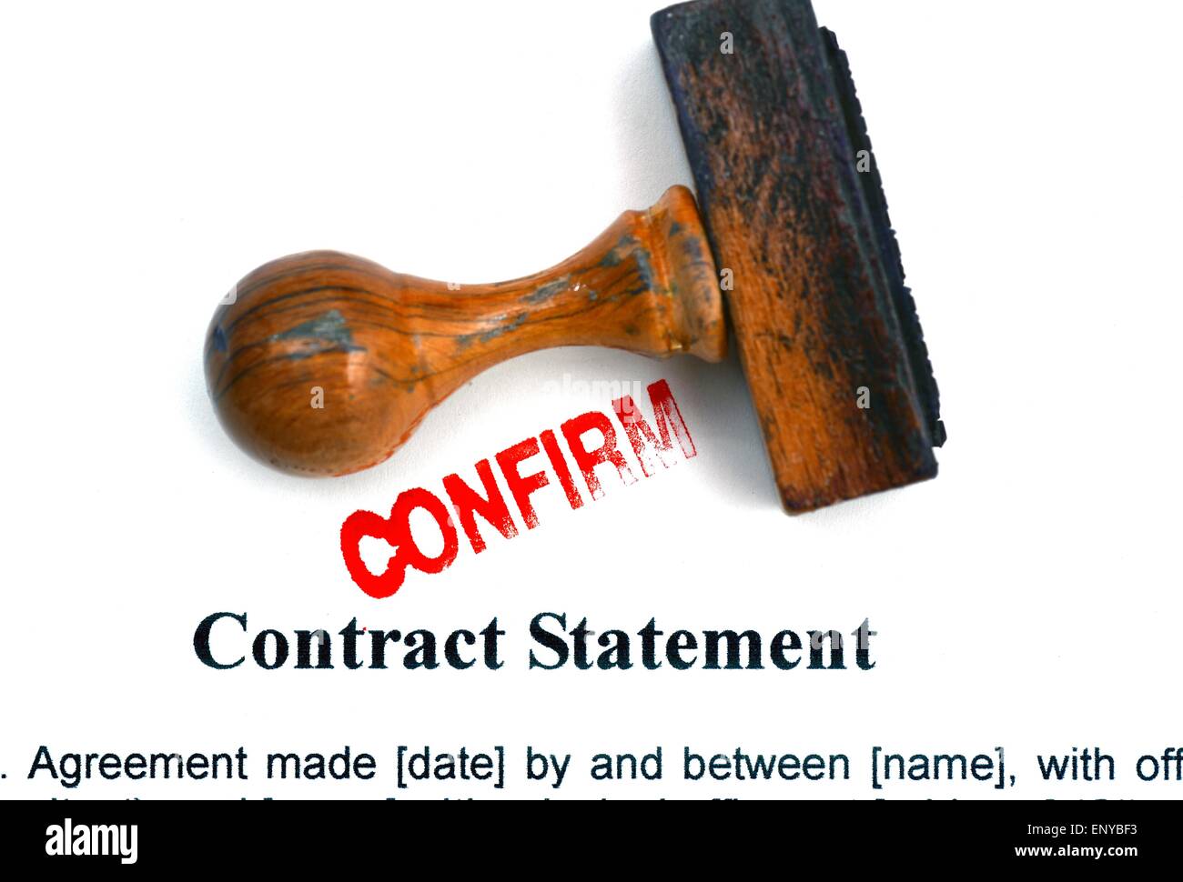 Sales contract seal hi-res stock photography and images - Alamy