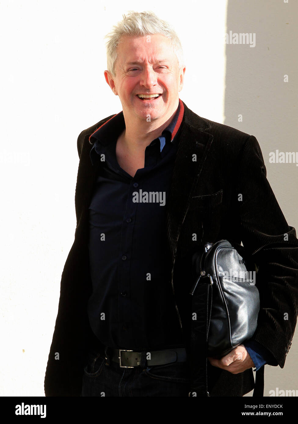 X Factor judge Louis Walsh arrives at Wembley studio for rehearsals ...