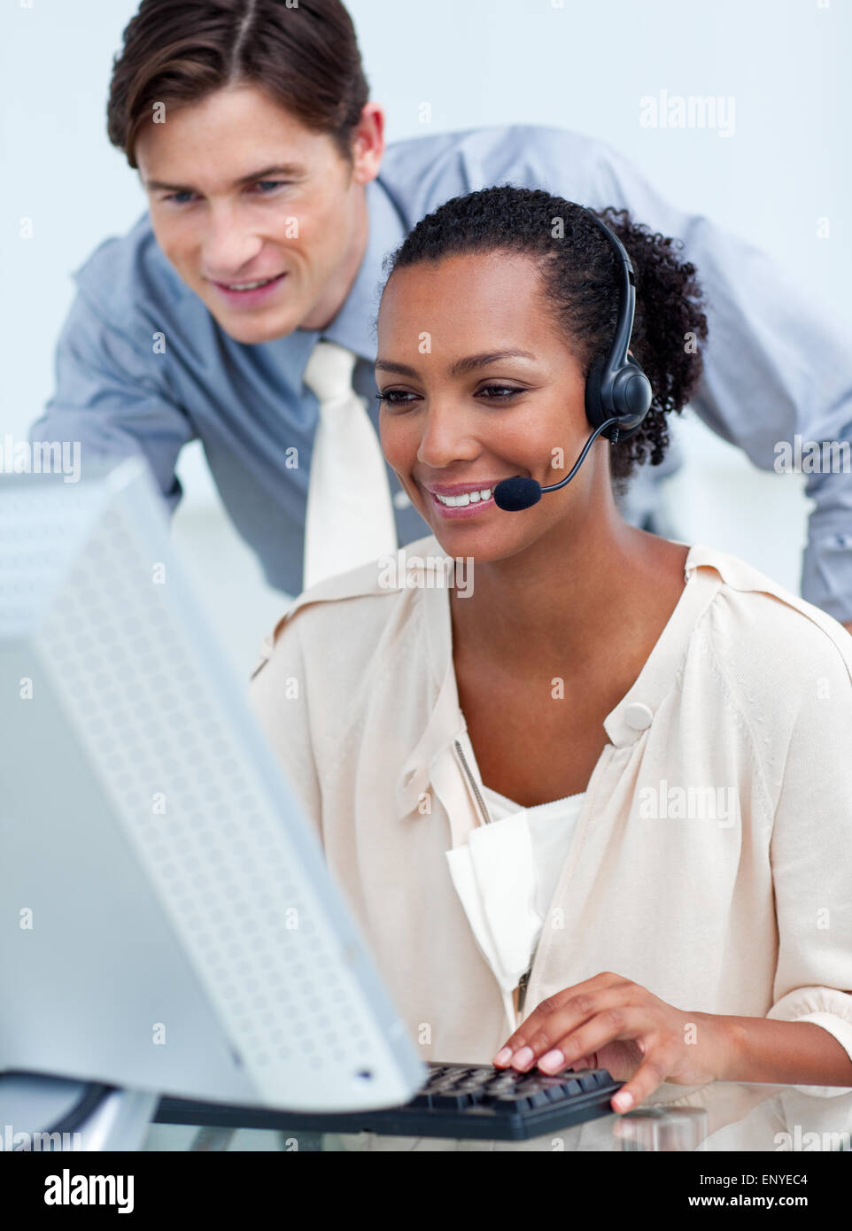 Charming business people working hi-res stock photography and images ...