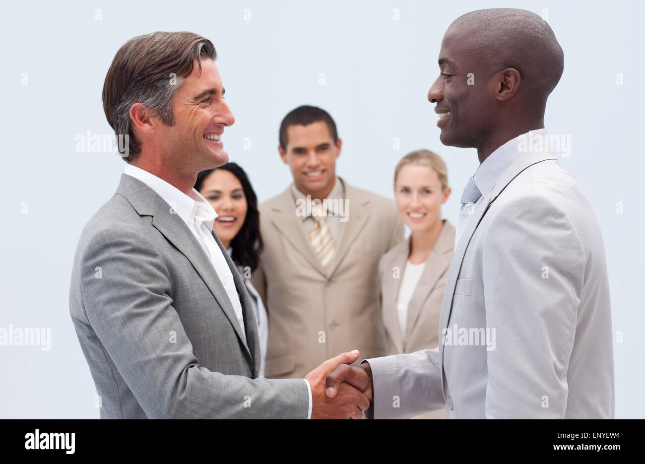 Handshake in business Stock Photo - Alamy