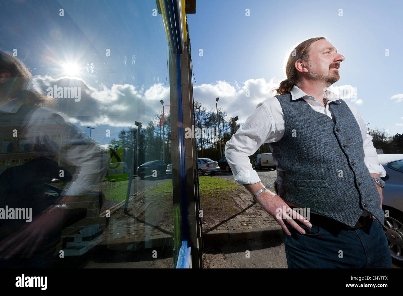 Chris Law, MP, the successful SNP candidate for Dundee West in his ...