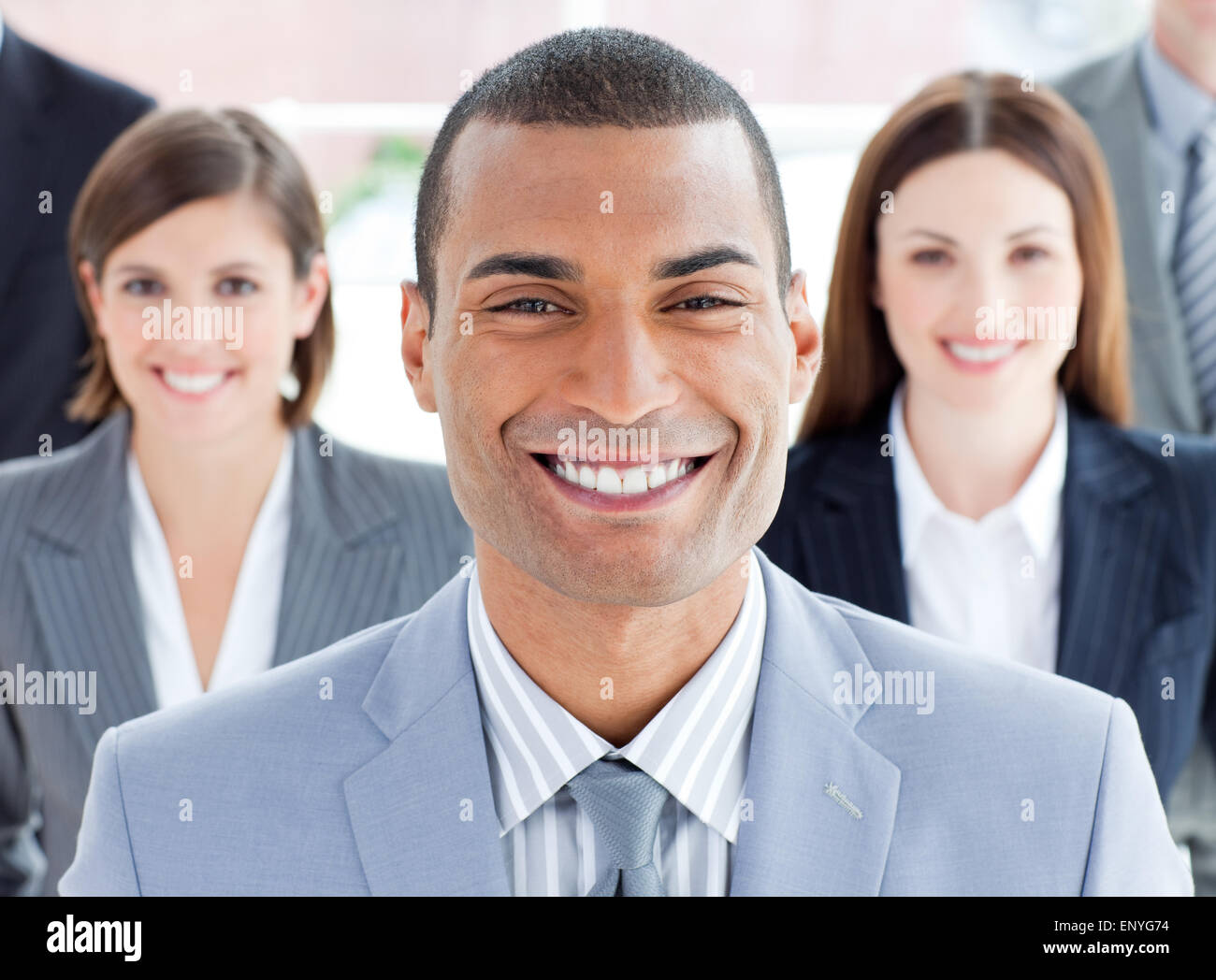 Close up diverse businesspeople hi-res stock photography and images - Alamy