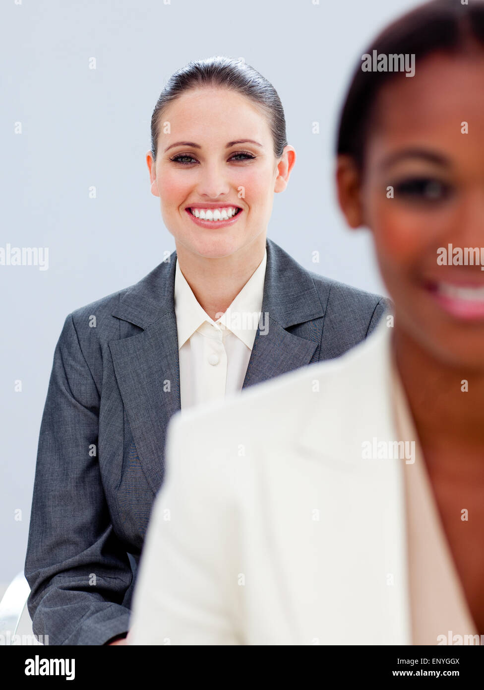 Diverse group ambitious businesswomen hi-res stock photography and ...