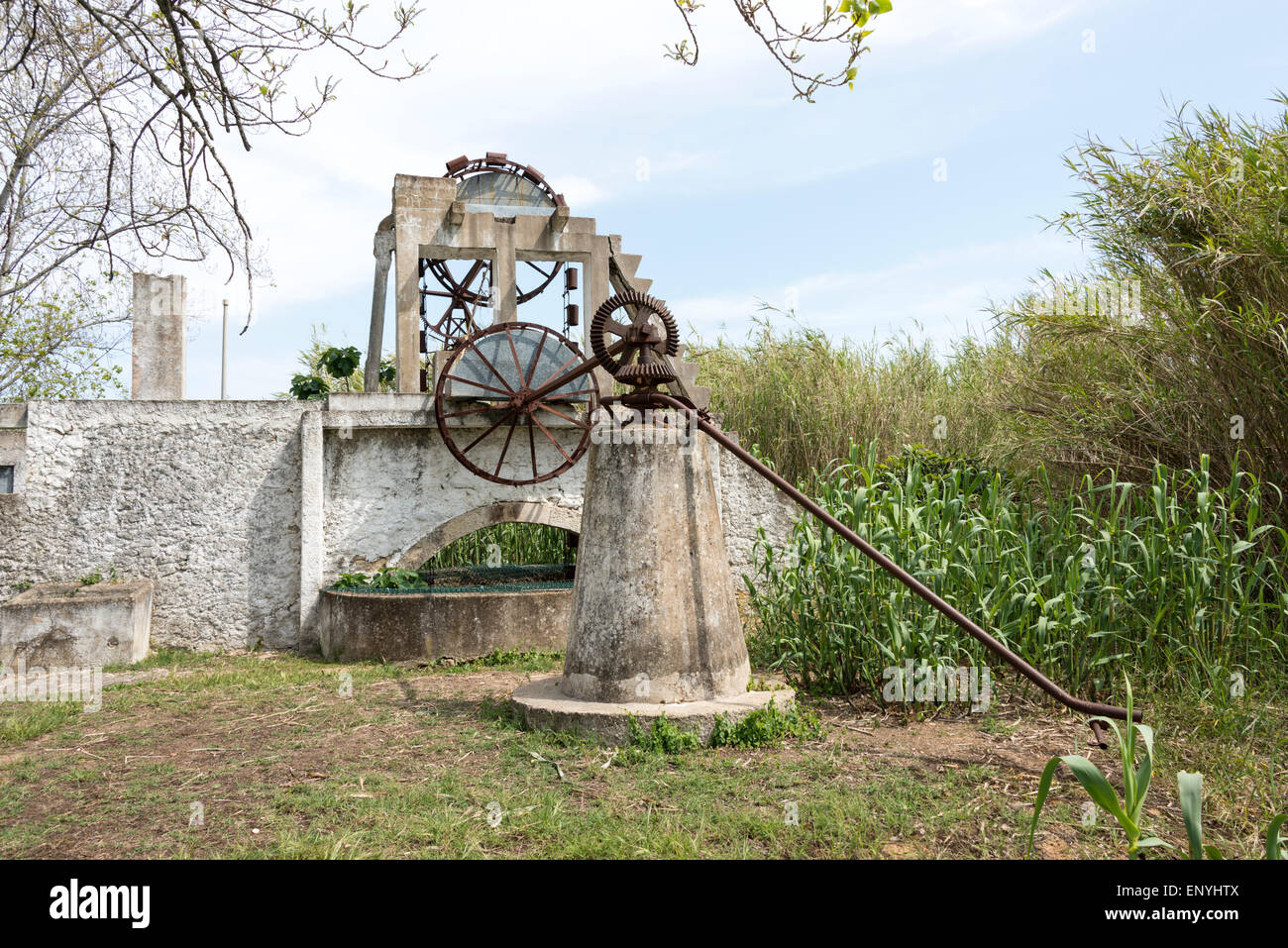nora noria is a device inherited from the Arabs that serves for drawing ...