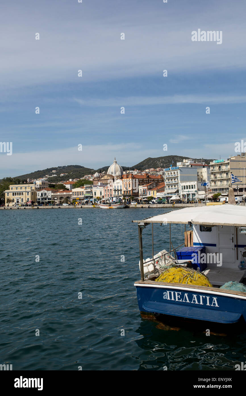 Mytilene town hi-res stock photography and images - Alamy
