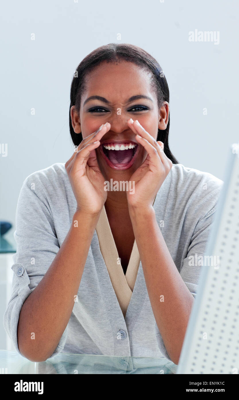 Noisy office worker hi-res stock photography and images - Alamy