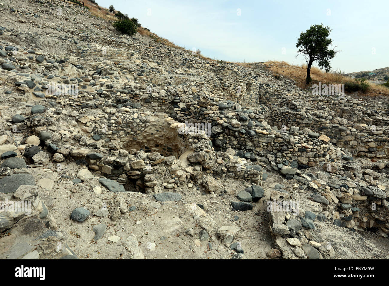 Neolithic Settlement, Cyprus Stock Photo - Alamy