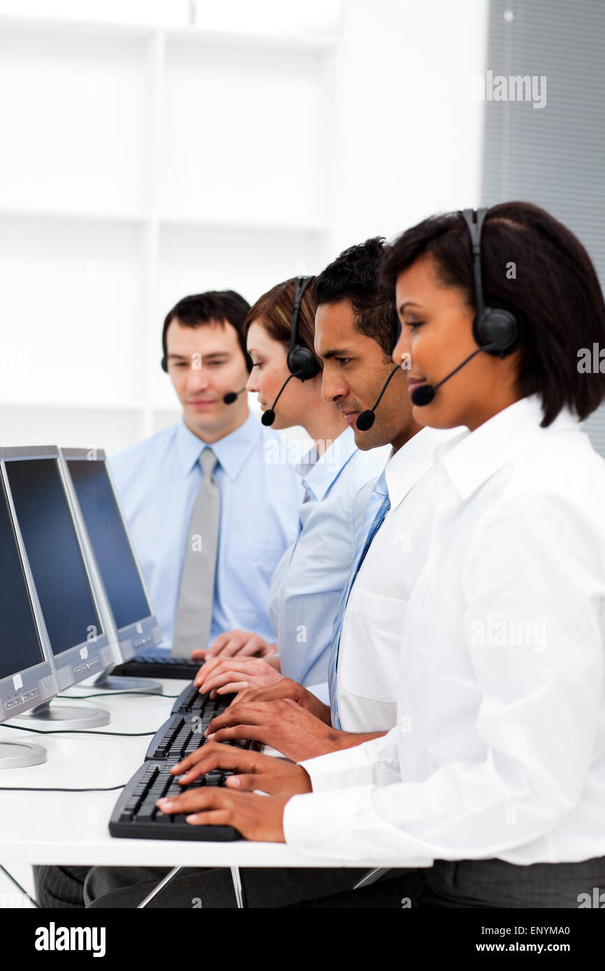 A diverse business group working together Stock Photo - Alamy