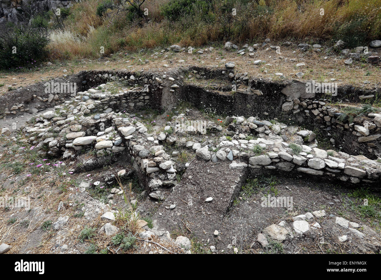 Neolithic Settlement, Cyprus Stock Photo - Alamy