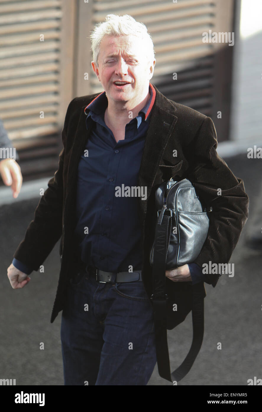 X Factor judge Louis Walsh arrives at Wembley studio for rehearsals ...