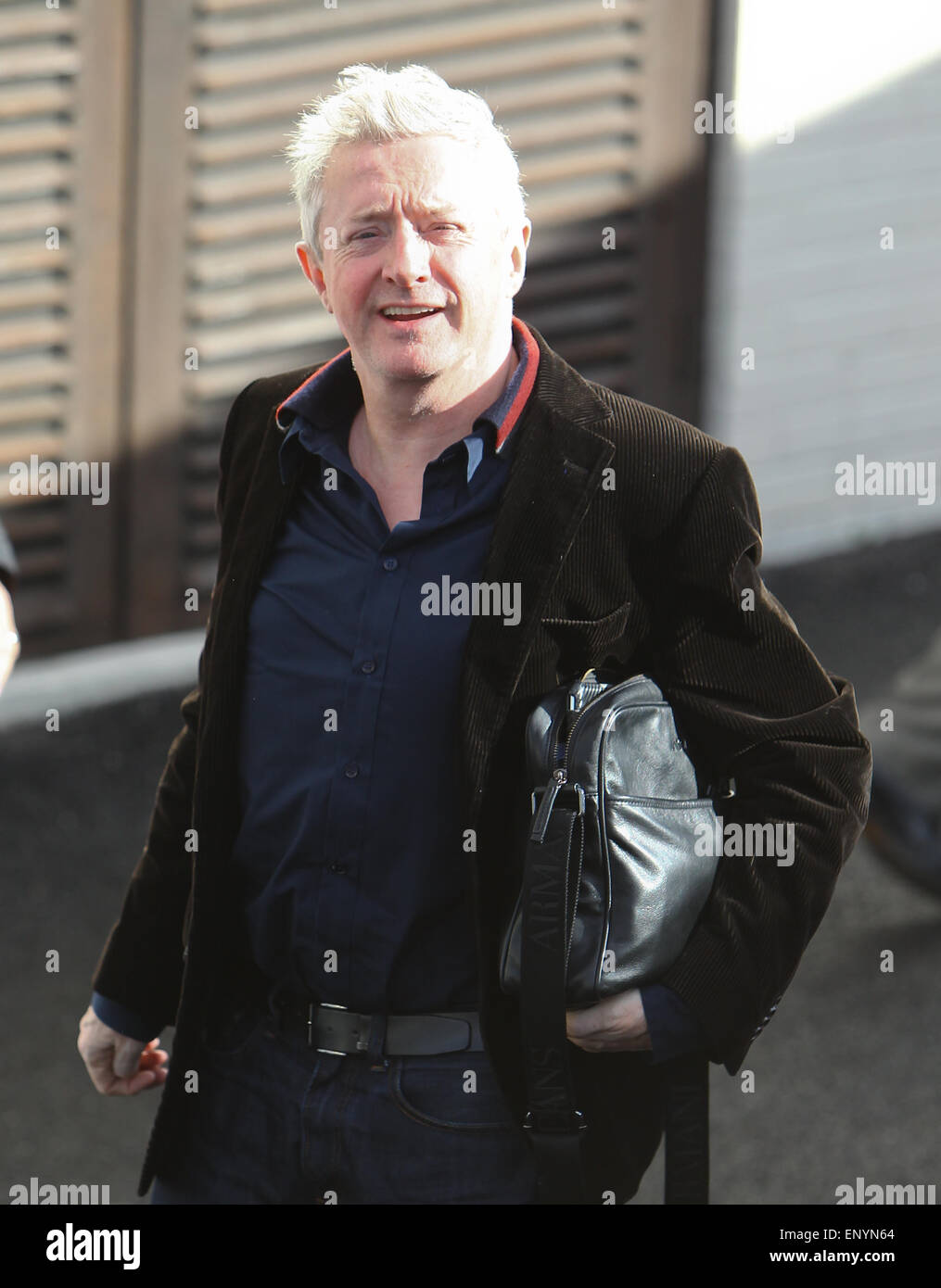 X Factor judge Louis Walsh arrives at Wembley studio for rehearsals ...