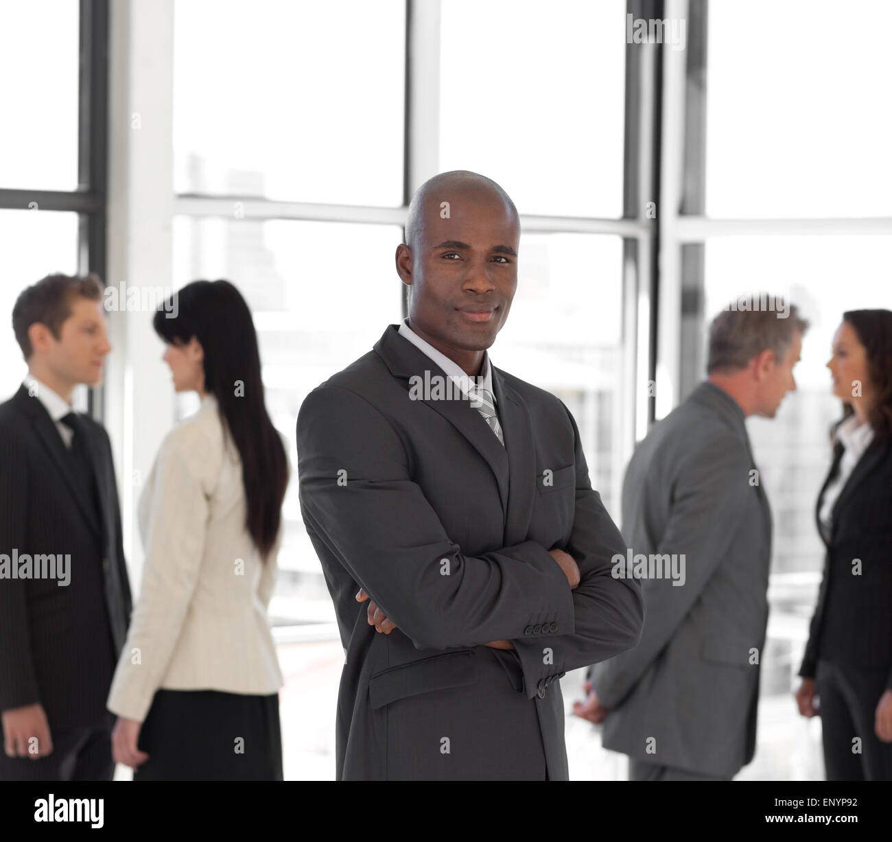 full length business team Stock Photo - Alamy
