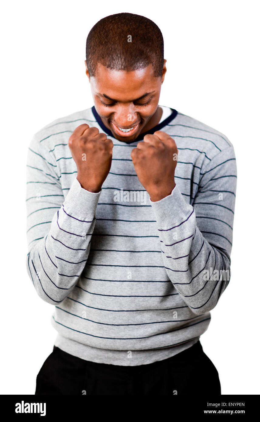 Clenched fists raised arms hi-res stock photography and images - Alamy