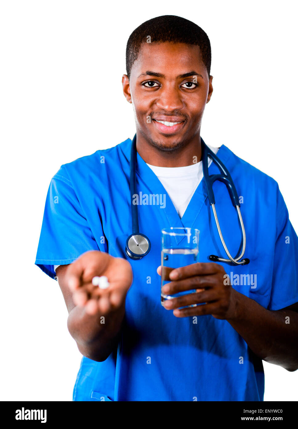 Doctor hand fresh water hi-res stock photography and images - Alamy