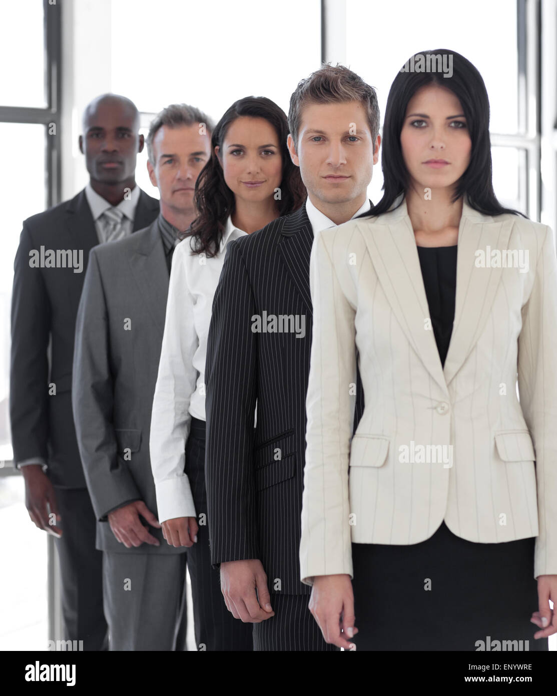 Confident Female Business leader Stock Photo - Alamy