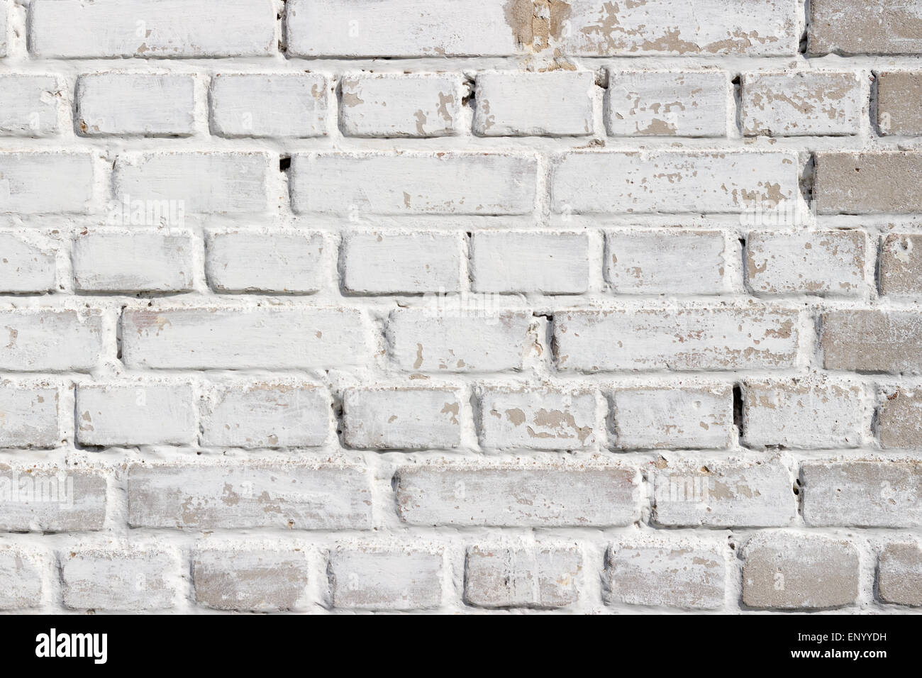Background texture of a old white brick wall Stock Photo - Alamy