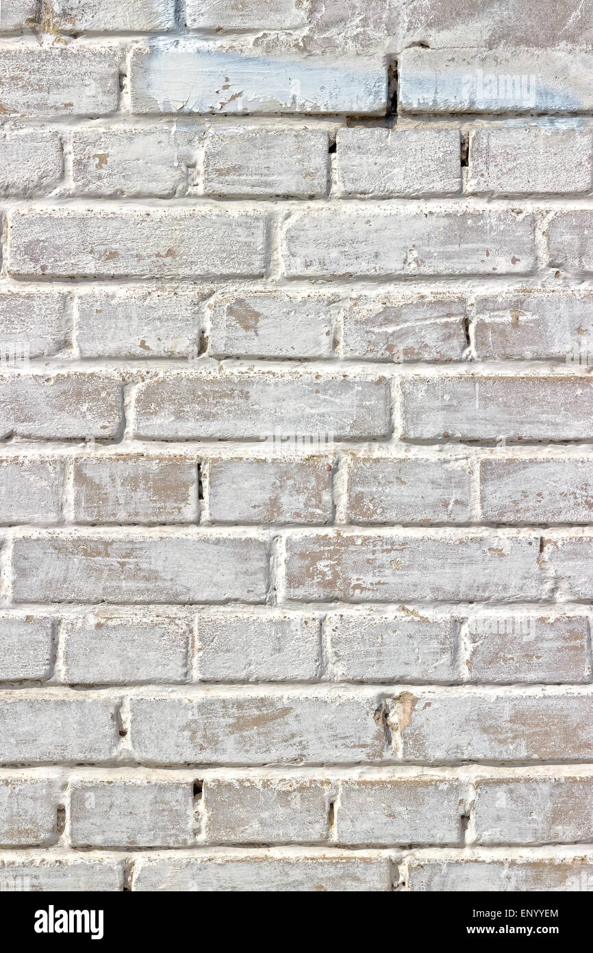 Background texture of a old white brick wall Stock Photo - Alamy