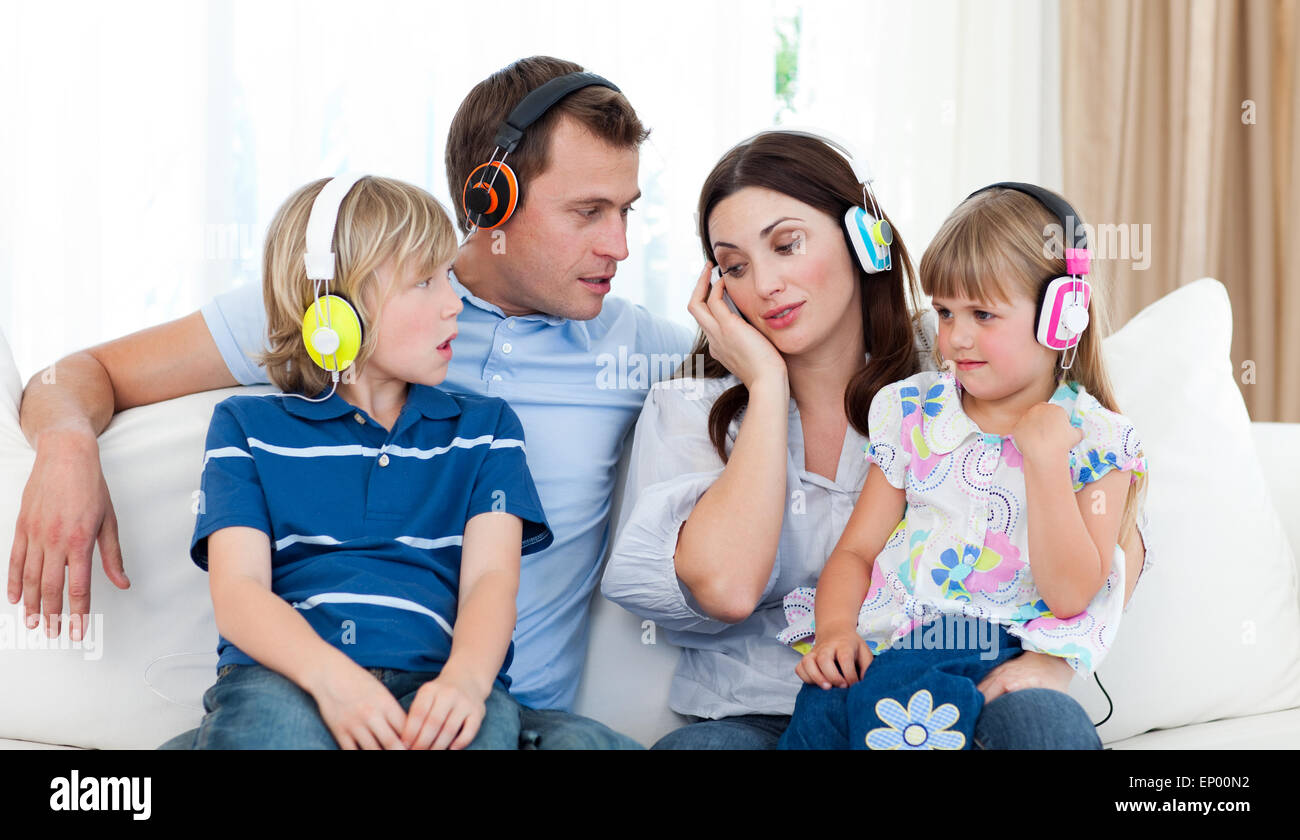 Listen to parents hi-res stock photography and images - Alamy