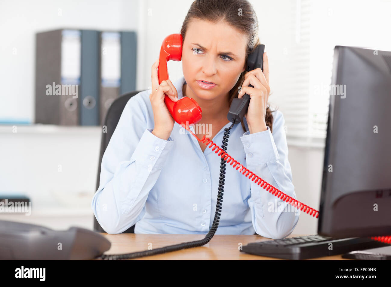 Two devices hi-res stock photography and images - Alamy