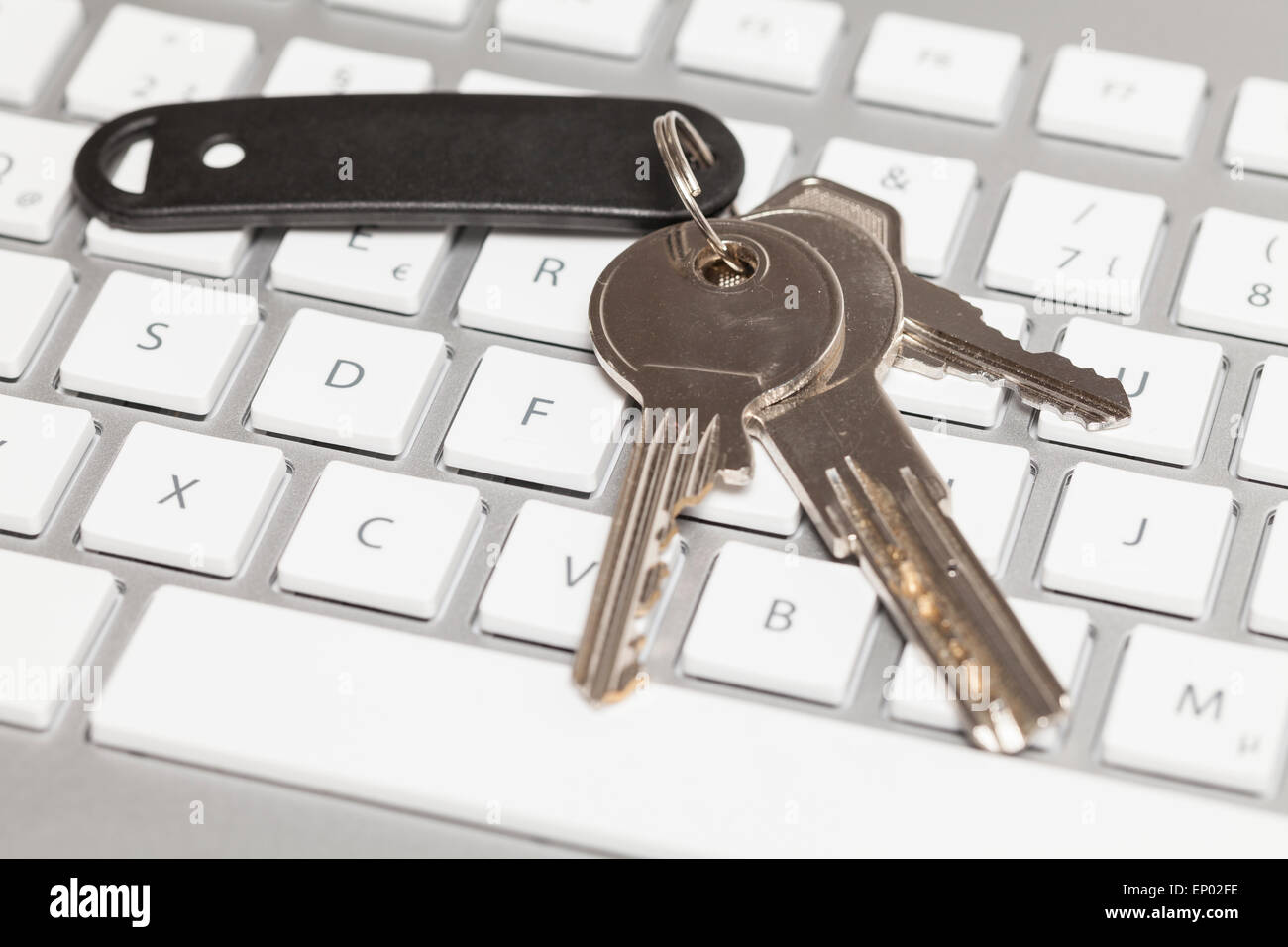 Bunch of keys on keyboard Stock Photo - Alamy