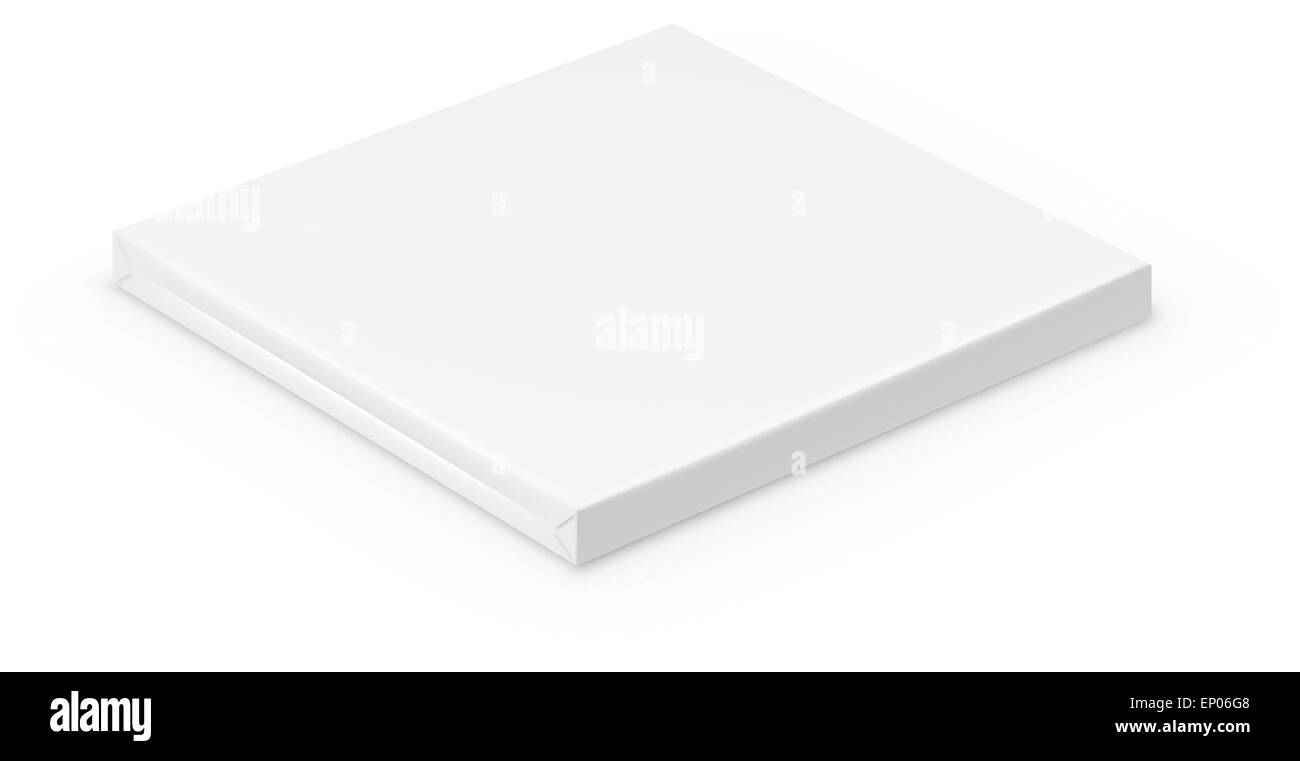 Empty blank white box Stock Vector Images - Alamy