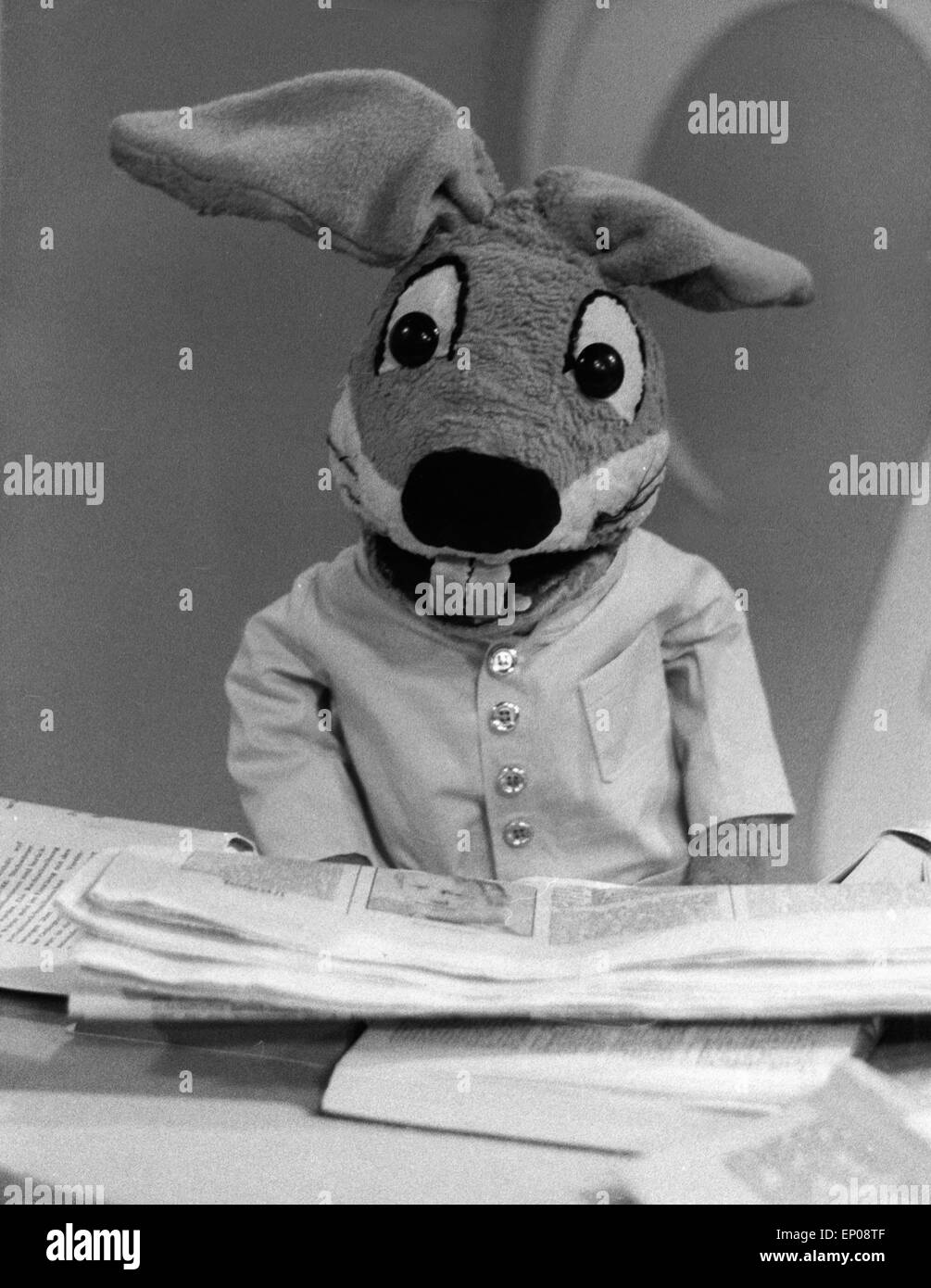 Doctor puppet show Black and White Stock Photos & Images - Alamy