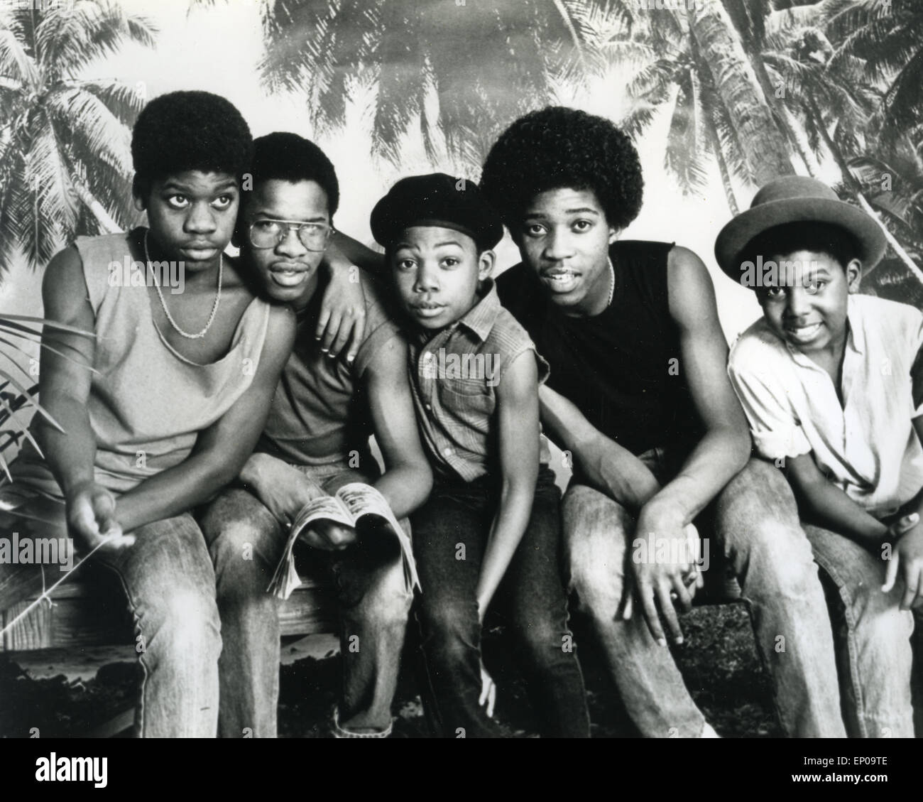 MUSICAL YOUTH Promotional photo of UK reggae group about 1982. From ...