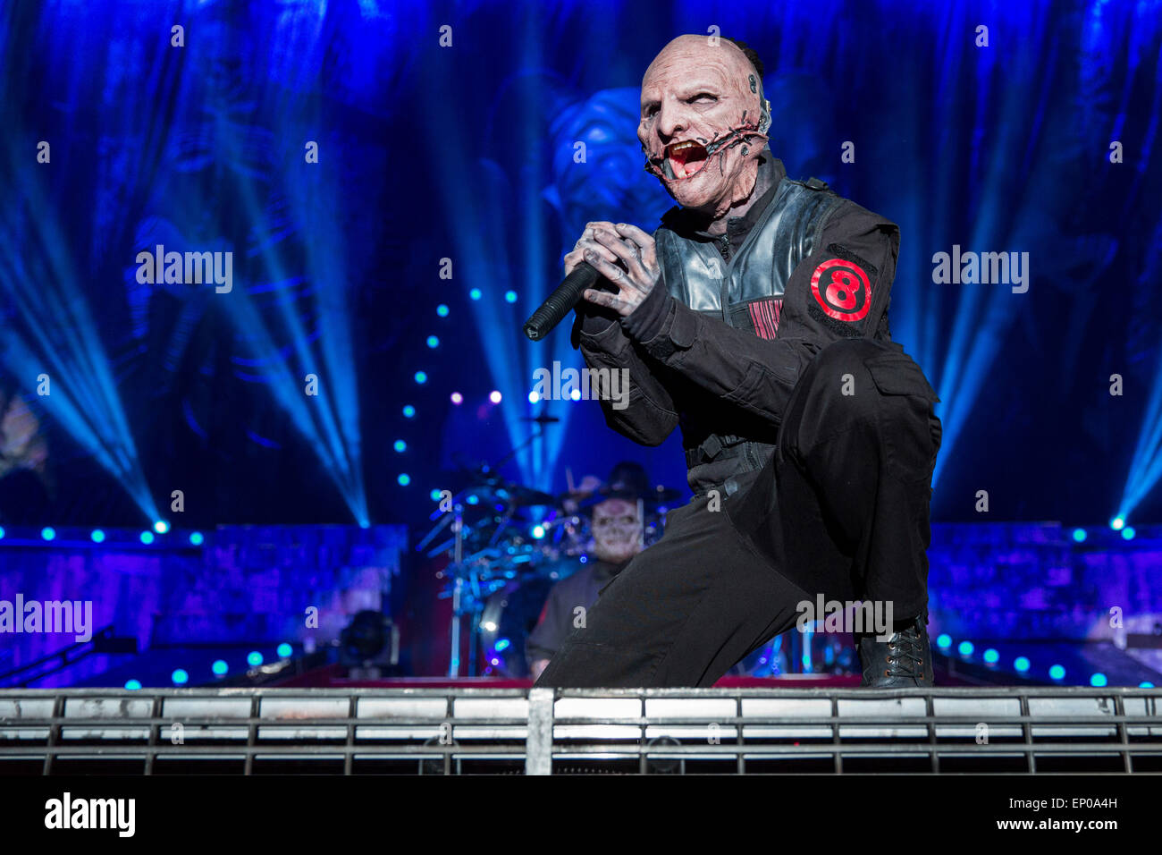 Singer corey taylor during concert hi-res stock photography and images ...