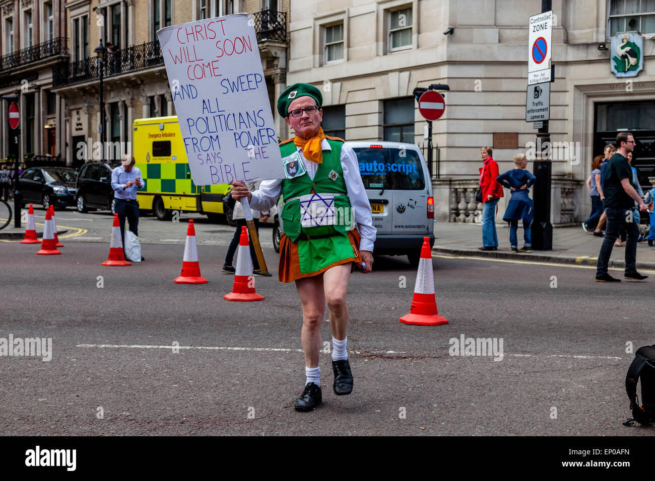 A Man Proclaims The Second Coming Of Christ Whilst Dancing An Irish Gig ...