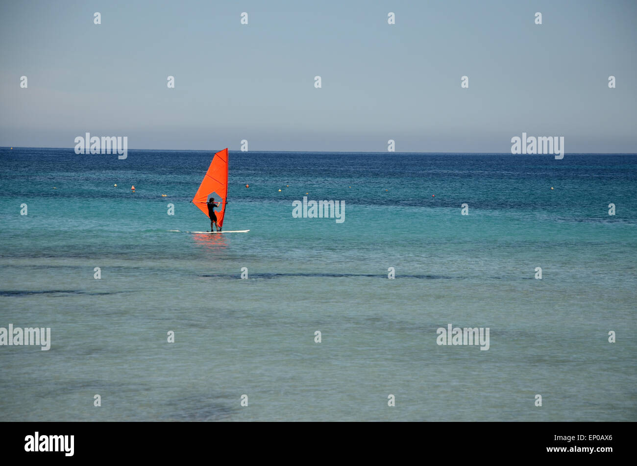 surfing in Melieha, Malta Mediterranean Stock Photo - Alamy