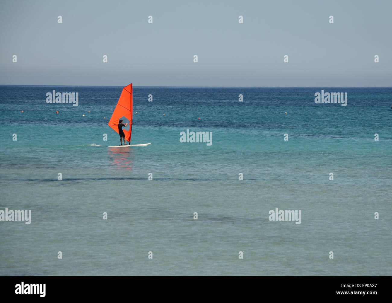 surfing in Melieha, Malta Mediterranean Stock Photo - Alamy