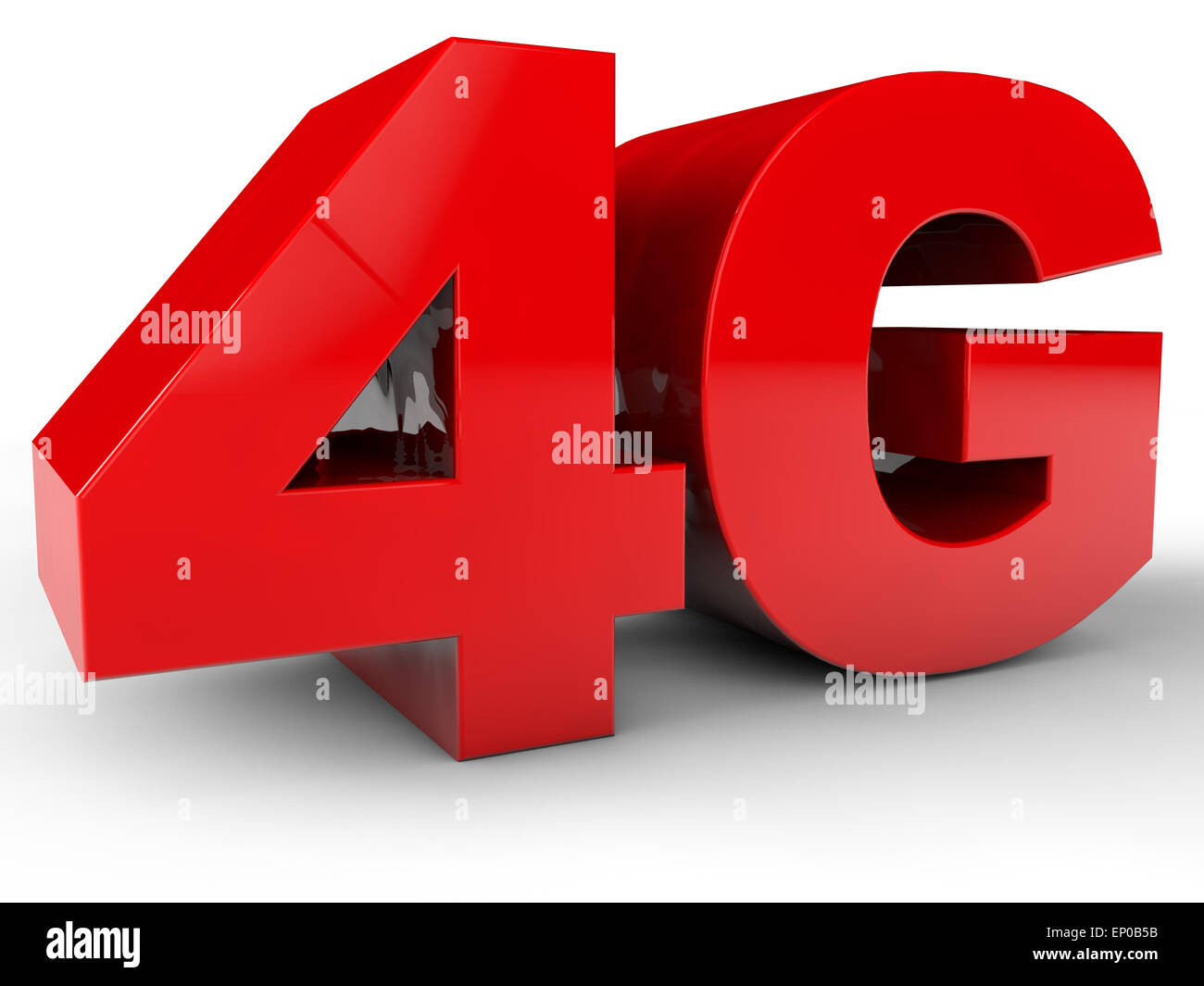 4G GSM Network over white background Stock Photo - Alamy