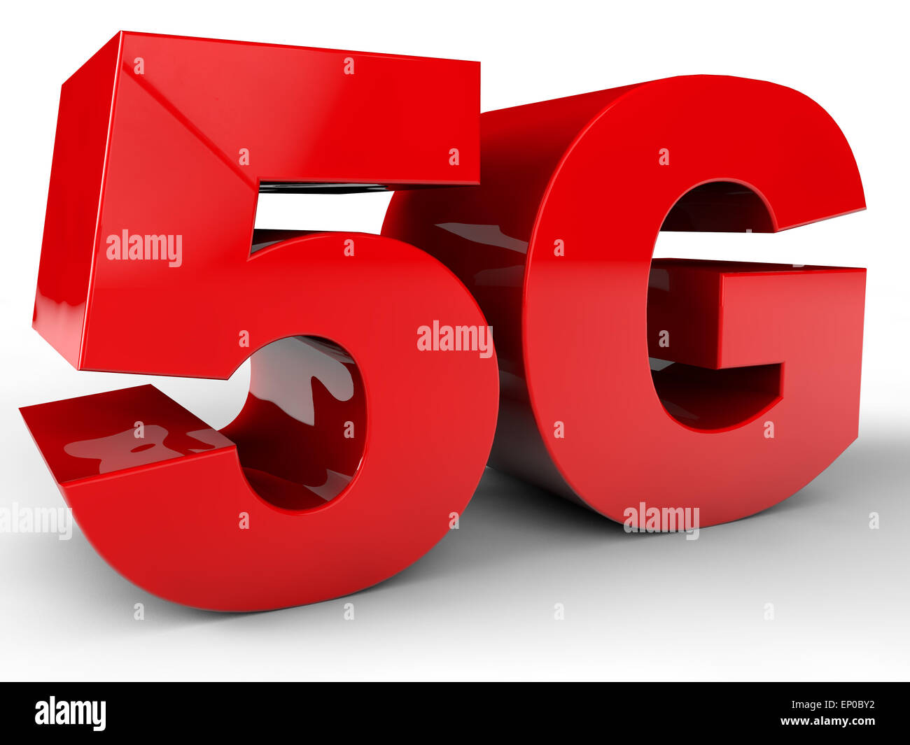 5G GSM Network Sign over white Background Stock Photo - Alamy