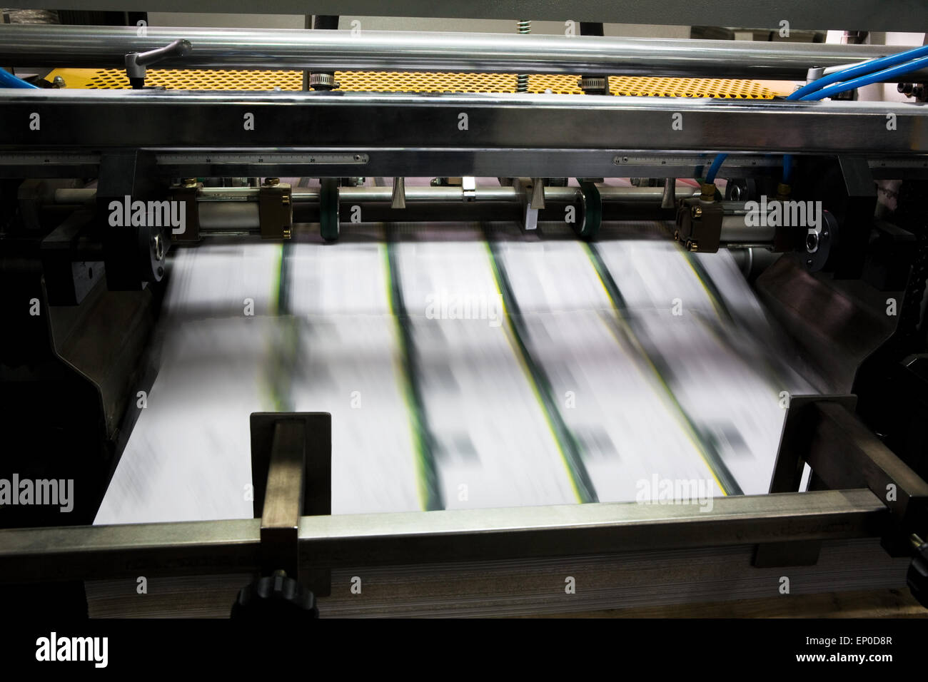 Polygraphic process in a modern printing house Stock Photo - Alamy