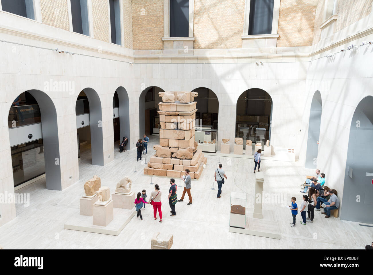 National Archaeological Museum of Spain, Madrid Stock Photo - Alamy