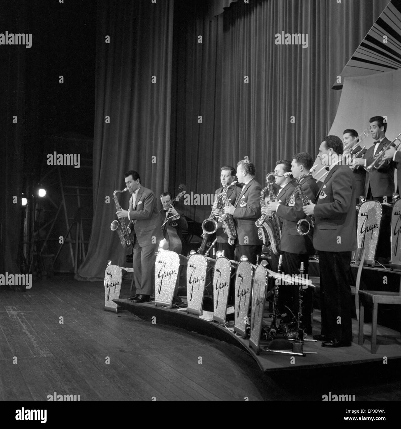 Max greger bigband Black and White Stock Photos & Images - Alamy