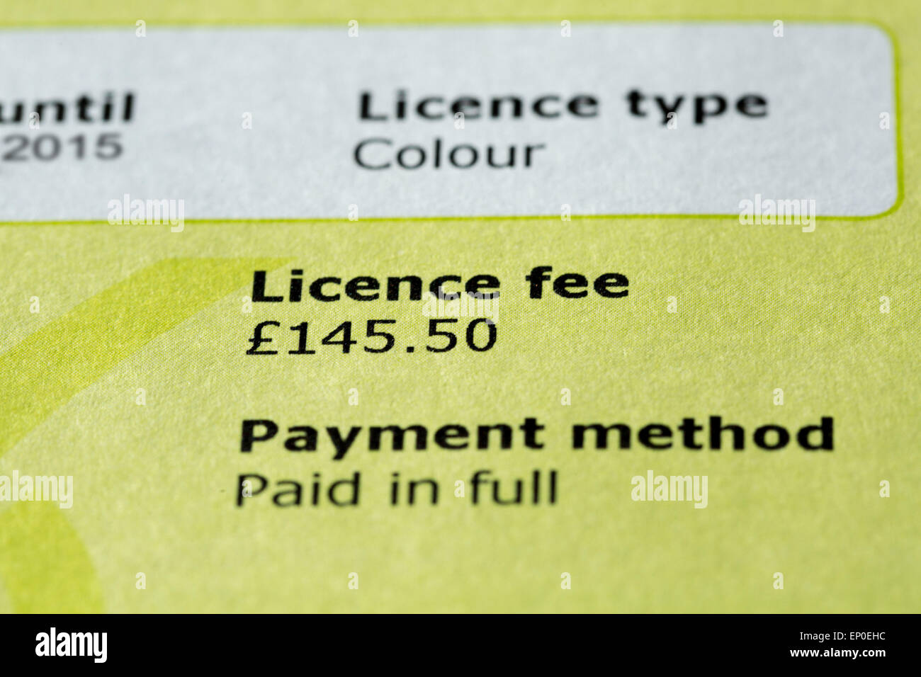 London, UK. 12th May, 2015. BBC License Fee Under Threat Credit: Guy ...