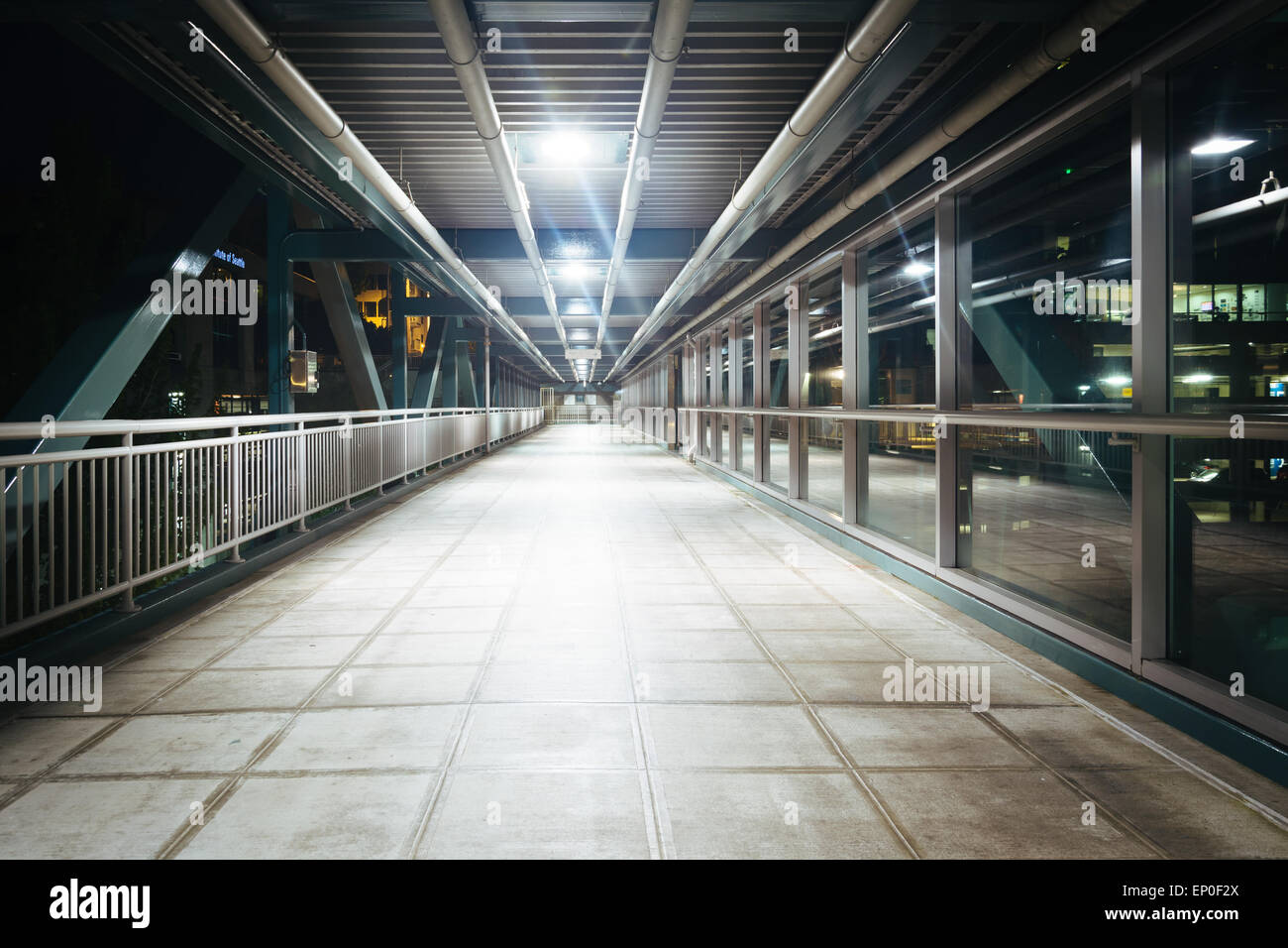 The Bell Street Bridge at night, in Seattle, Washington Stock Photo - Alamy
