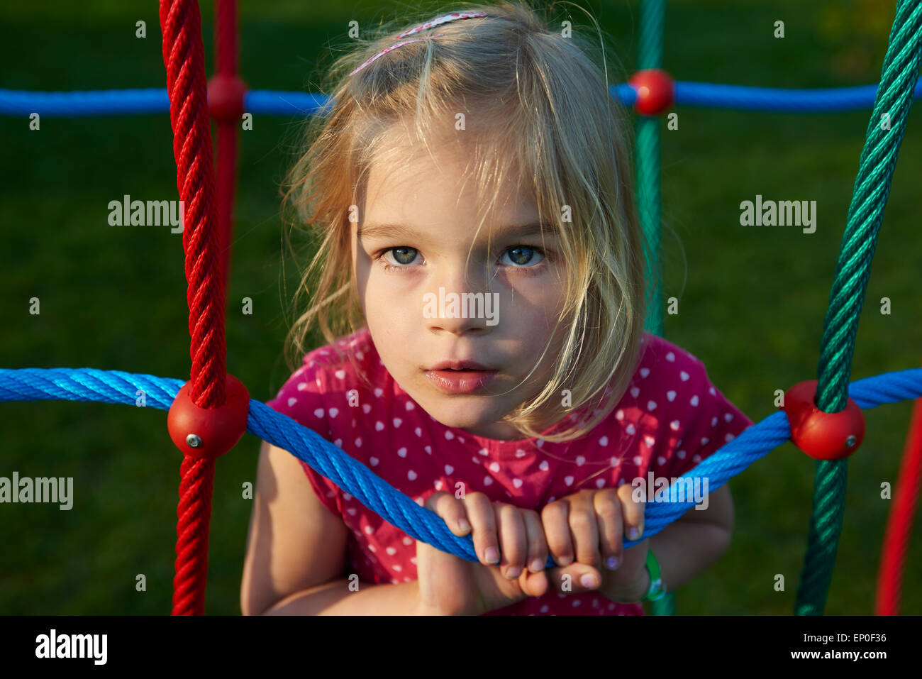 Ropes playground hi-res stock photography and images - Alamy