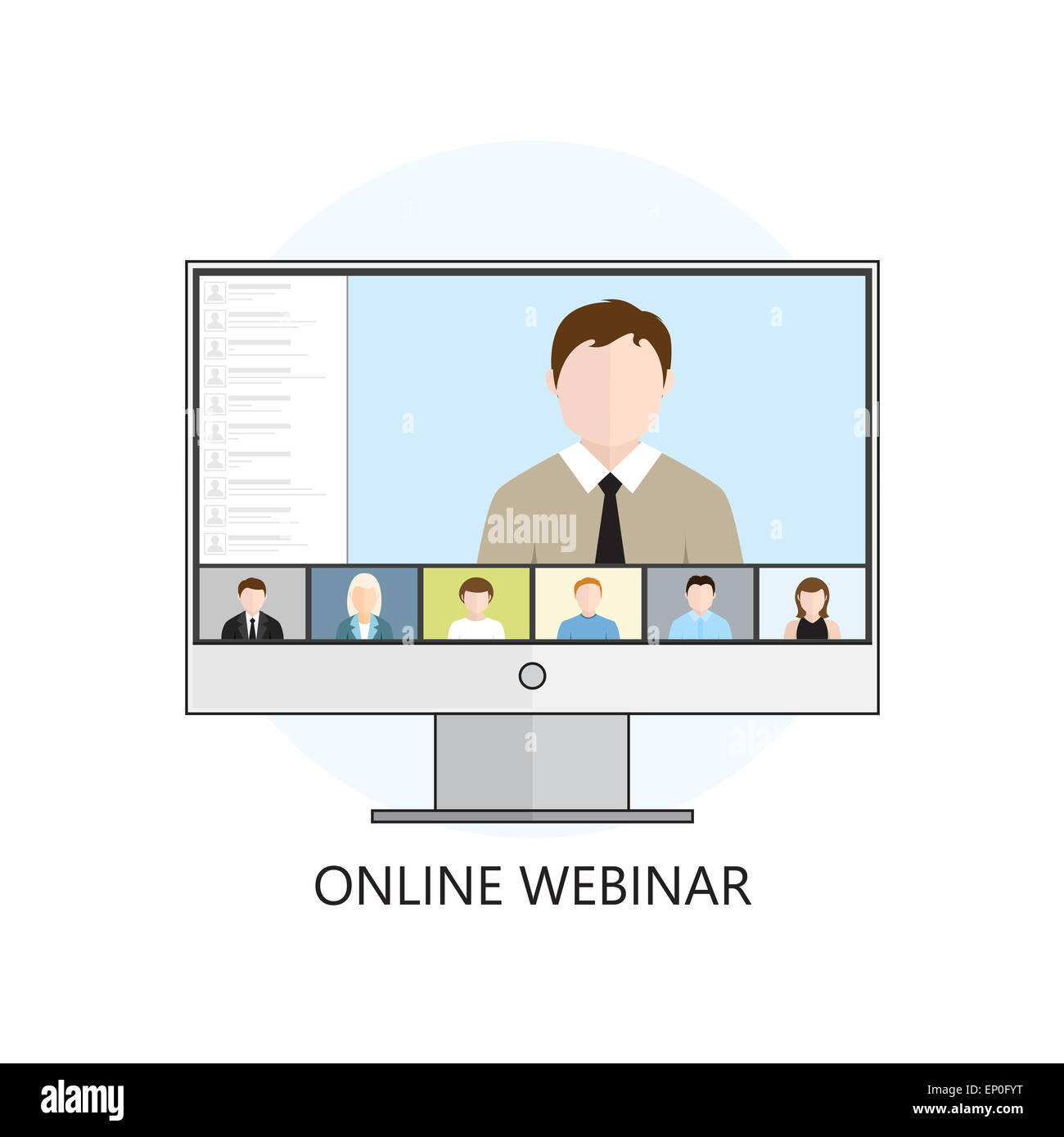 Personal training program flat Cut Out Stock Images & Pictures - Alamy