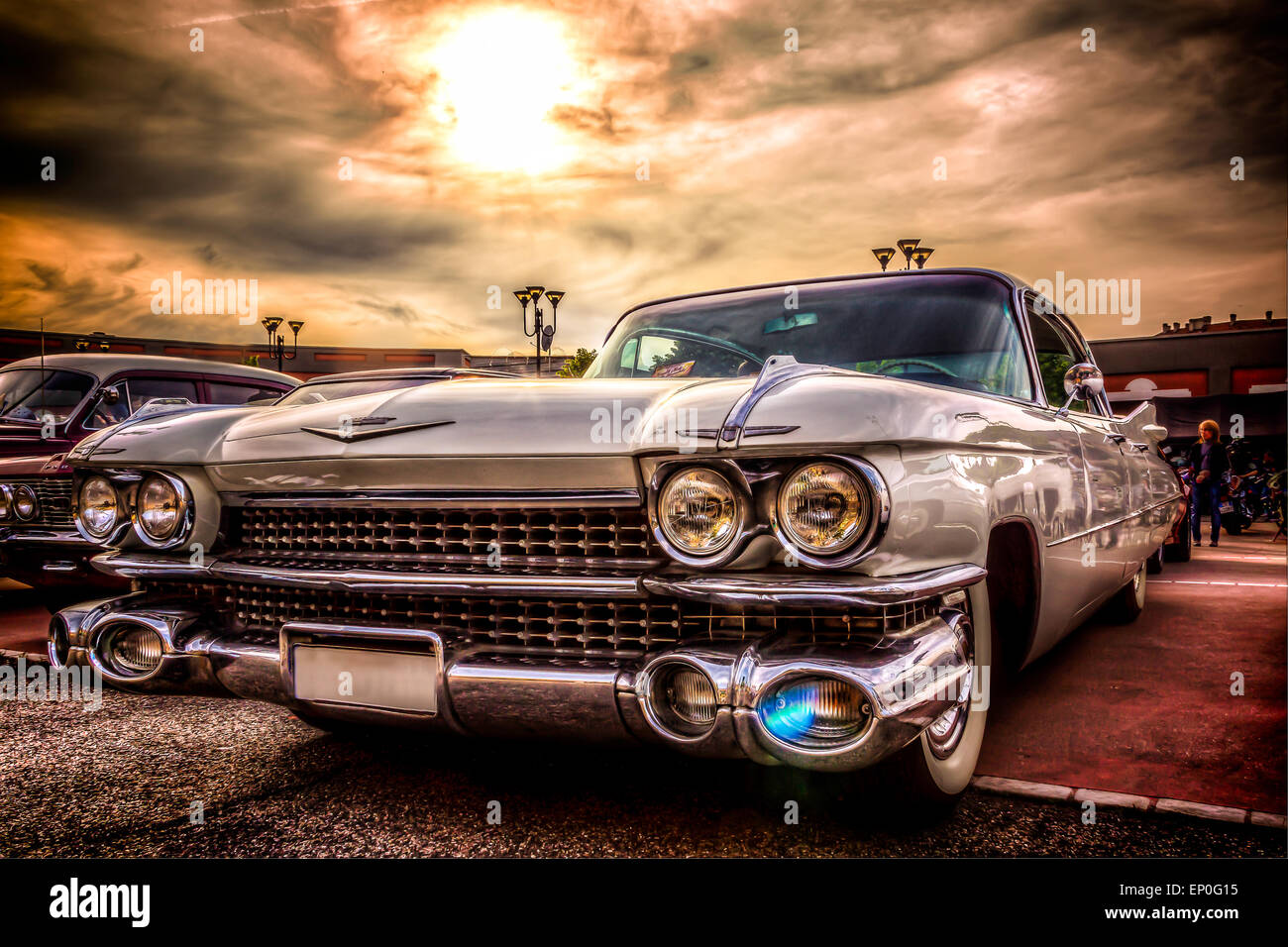 1959 cadillac red hi-res stock photography and images - Alamy