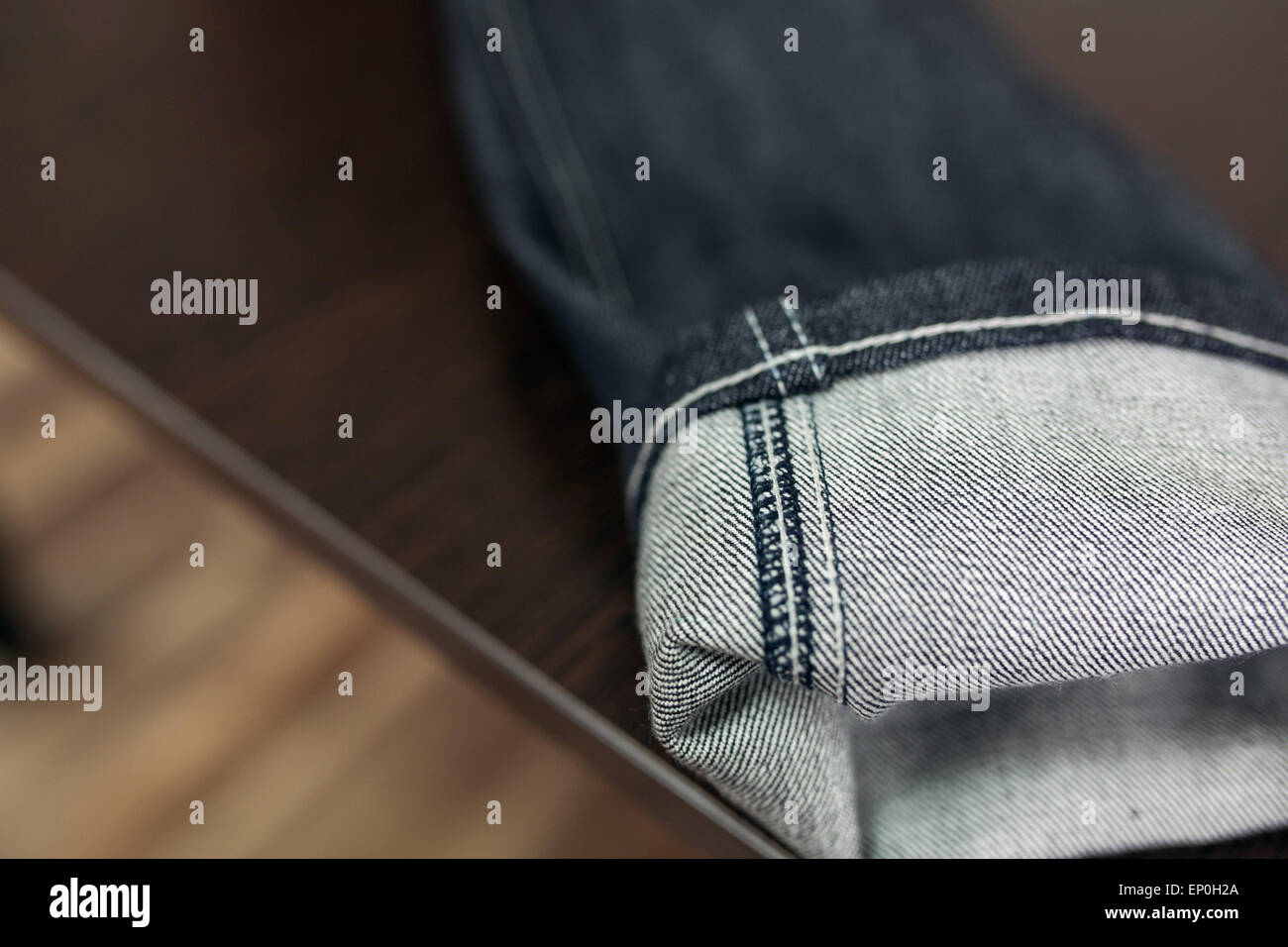 close view of denim pants from different angles Stock Photo - Alamy